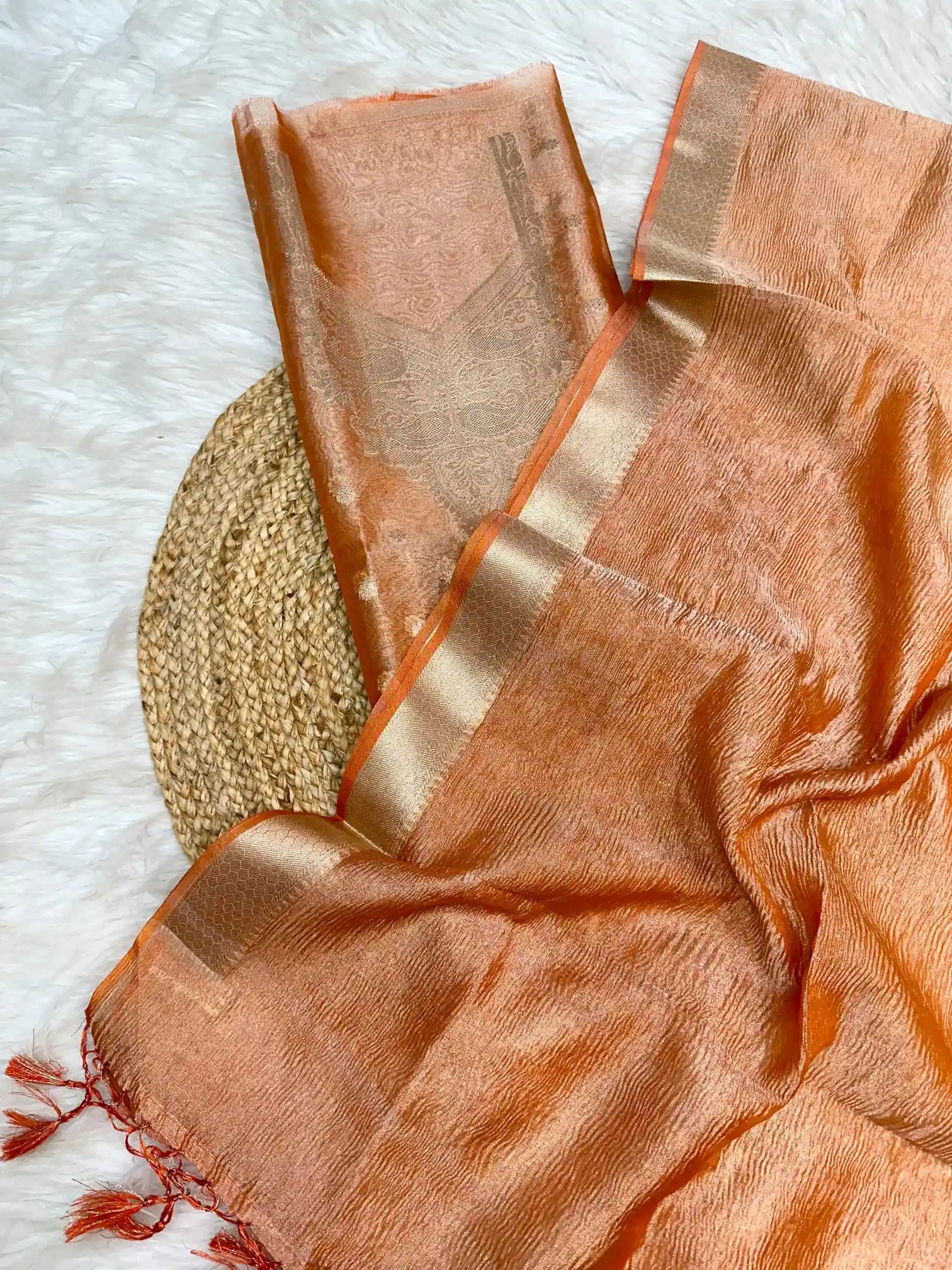Buy Tissue Silk Suit Online for Women – Unique Threads Sarees