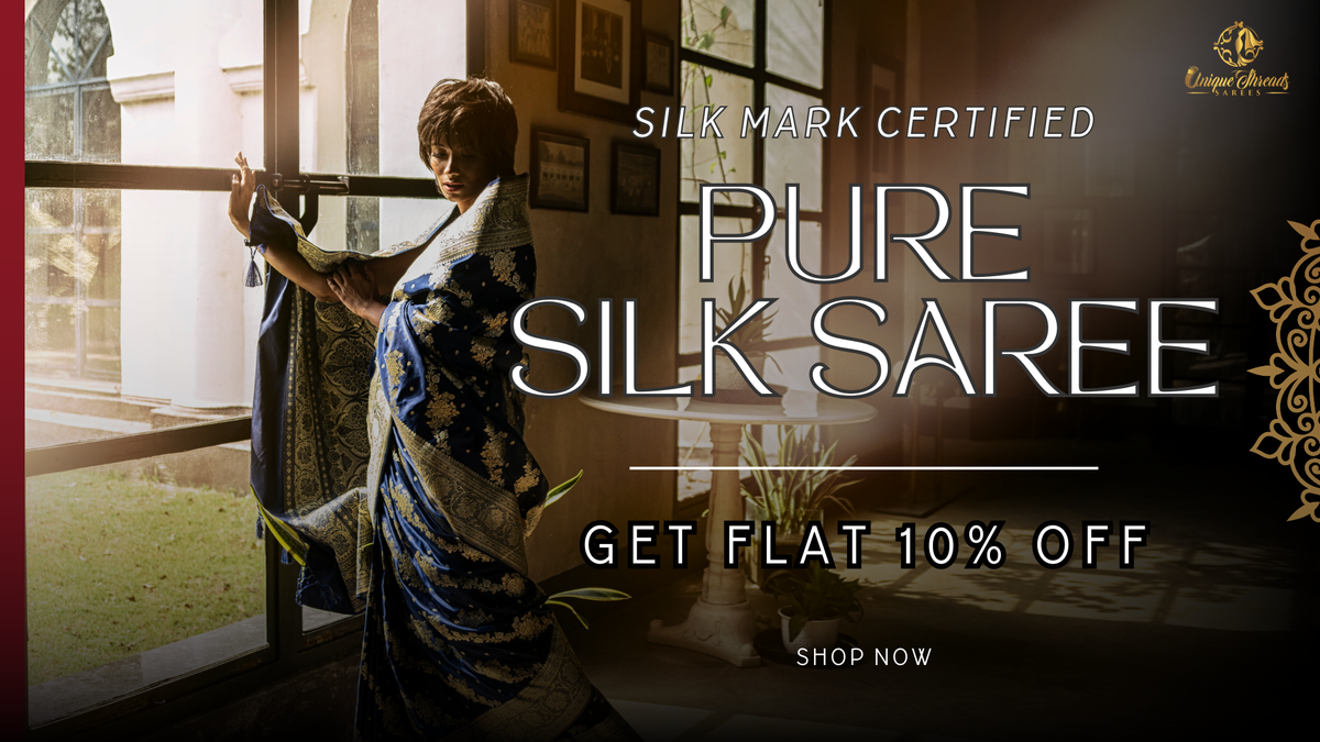 Unique Thread Sarees | Shop Banarasi Silk Sarees Online – Unique Threads Sarees